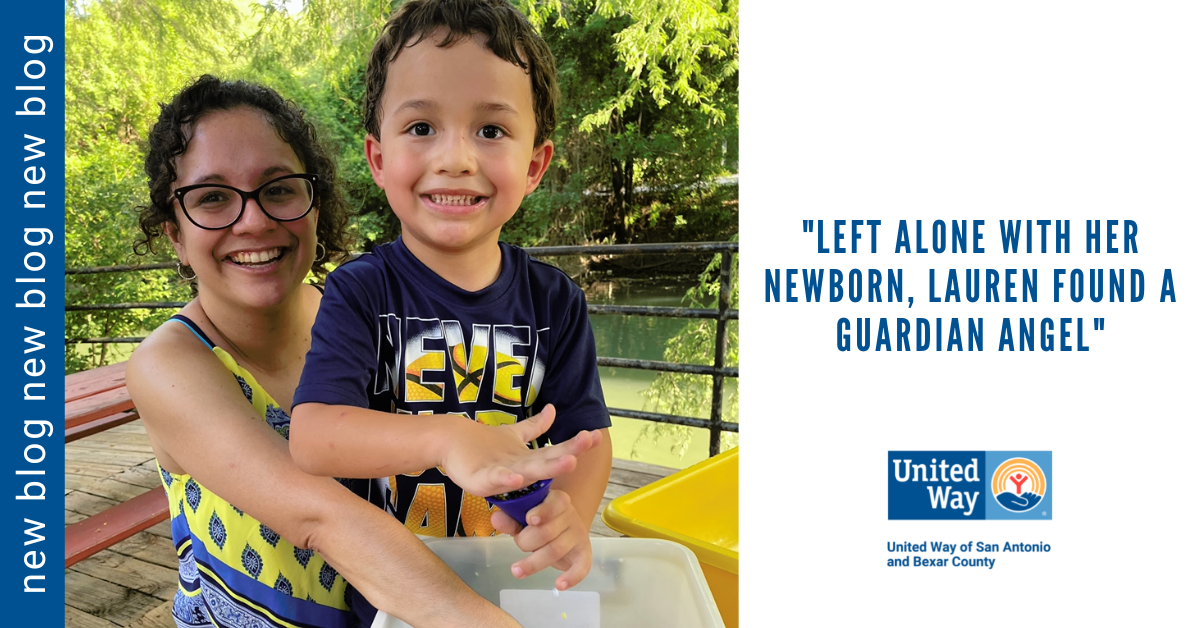 Left Alone With Her Newborn, Lauren Found A Guardian Angel